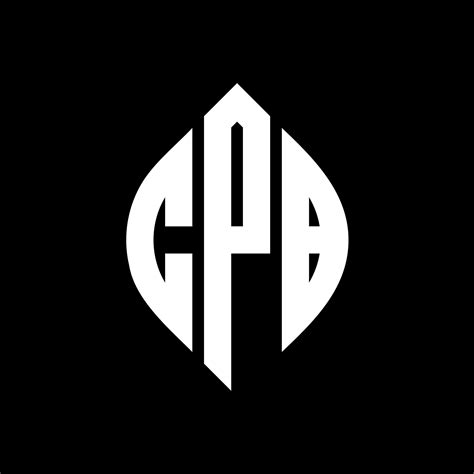 Diseño De Logotipo De Letra De Círculo Cpb Con Forma De Círculo Y