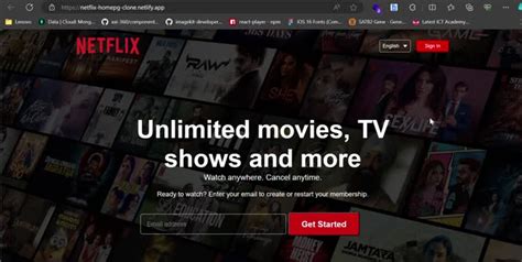 Video Tarinisri Tg On Linkedin Webdevelopment Html Css Responsivedesign Netflixclone