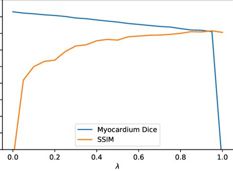 Influence Of The λ Parameter On Segmentation Accuracy Dice And Image