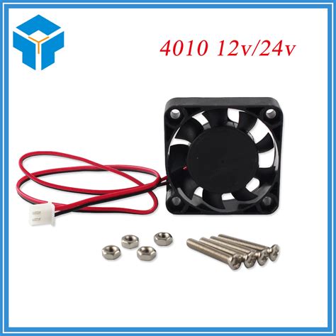 Dc 12v Computer Cpu Cooler Mini Cooling Fan 40mm 40x40x10mm Small