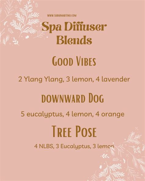 Discover The Magic Of Spa Diffuser Blends In 2024 Essential Oil Blends Recipes Essential Oil