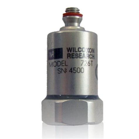 Iepe Acceleration Sensor 726t Wilcoxon Sensing Technologies Iepe Acceleration Sensor 726t Wilcoxon Sensing Technologies