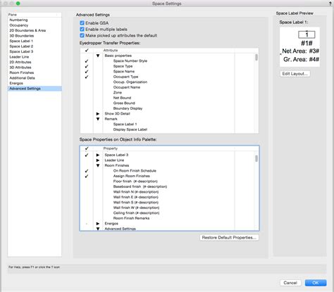 Space Object Room Finishes Troubleshooting Vectorworks Community Board