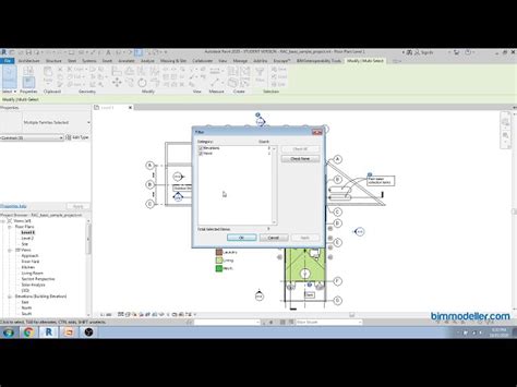 فیلم آموزشی Revit Tutorial 14 نحوه کنترل View Visibility و Graphics در Revit فیلم های آموزش