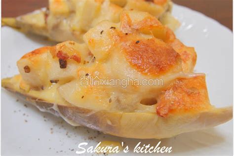 焗烤绿竹笋的做法菜谱香哈网