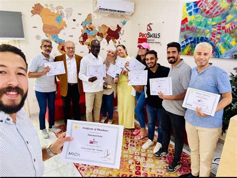 Memories From The Recent Sales Training To Proskills Global Management