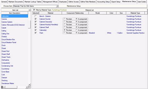System Administration Maintenance Setup Materials That Go With Items