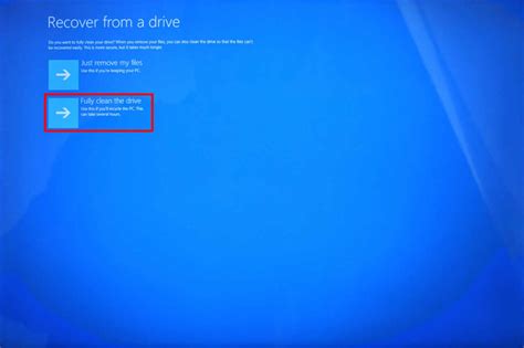 How To Reset Your Surface Using Usb Recovery Drive Surfacetip