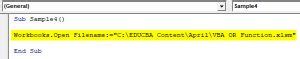 VBA Error Example Of VBA Runtime Error In Excel