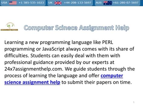ppt science assignment help powerpoint presentation free download