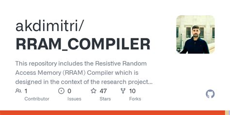 GitHub Akdimitri RRAM COMPILER This Repository Includes The Resistive Random Access Memory