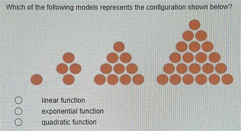 solved which of the following models represents the configuration