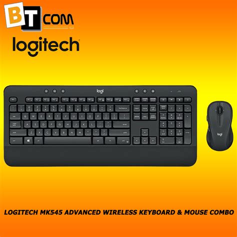 Logitech Mk545 Advanced Wireless Keyboard And Mouse Combo 920 008696 Lazada