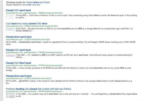 Upgrading Boot SSD Failure System Stopped Working Solved Windows Forums