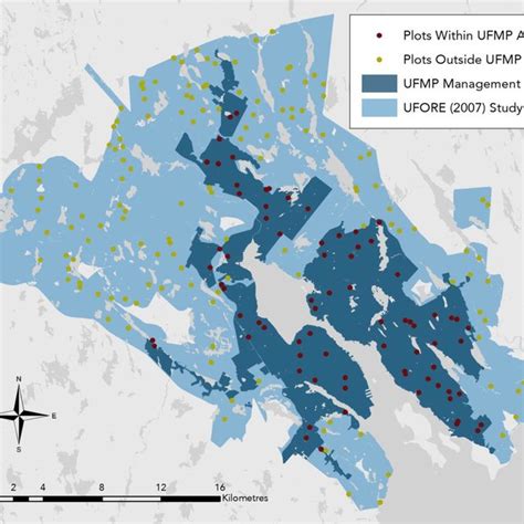 Map Illustrating The Forested Areas Of HRM Data From NS DNR Download Scientific Diagram