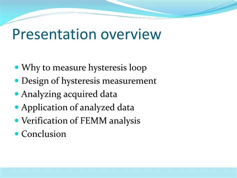 Ppt Measuring The Hysteresis Loop Of The Toroidal Core Using Labview