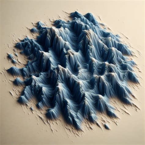 3d Texture Made In The Form Of Crumpled Paper Effect Stock Illustration Illustration Of Paper