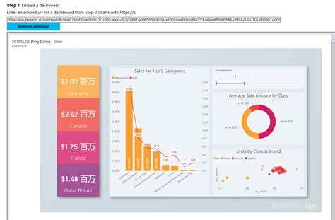 用户拥有数据将 Power Bi 报表、仪表板或磁贴嵌入应用程序中