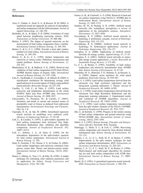 Modelling And Remote Sensing Of Land Surface Pdf Weather Science