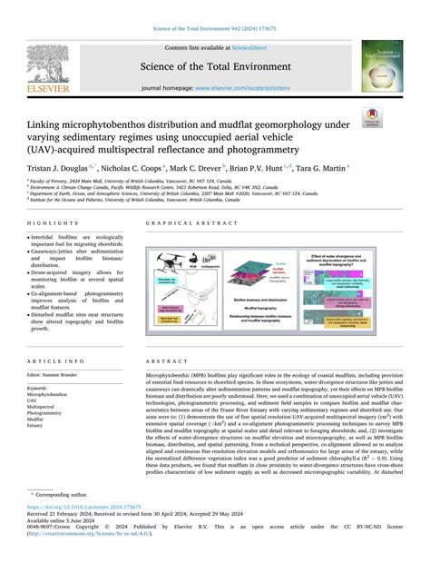 Pdf Linking Microphytobenthos Distribution And Mudflat Geomorphology Under Varying Sedimentary