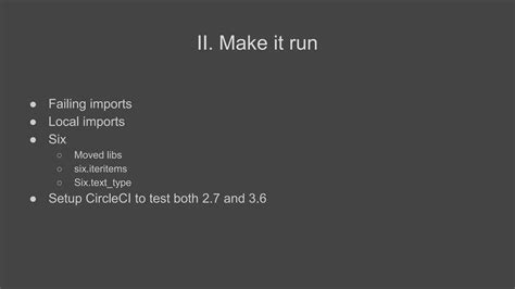 Migrating Our Monolith To Python 3 Ppt