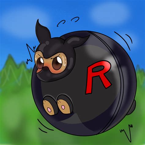 Eevee Trapped In A Latex Ball Of Team Rocket By Aki111156 On Deviantart