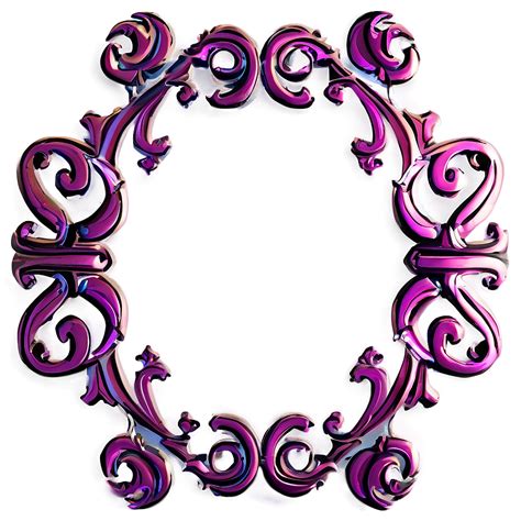 Fancy Scroll Border Png Amu Png Image