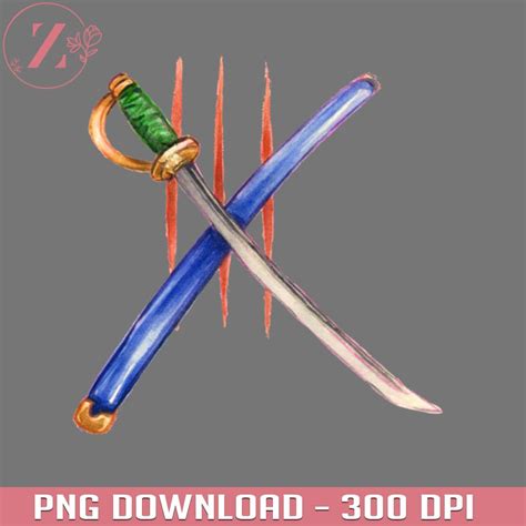 One Piece Shanks Sword Watercolour Design Anime Png One Piec Inspire Uplift