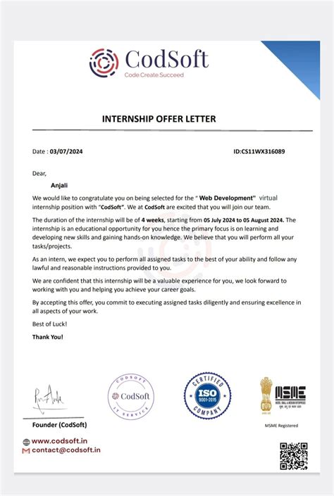 Anjali Rajput On Linkedin Codsoft Internship Webdevelopment