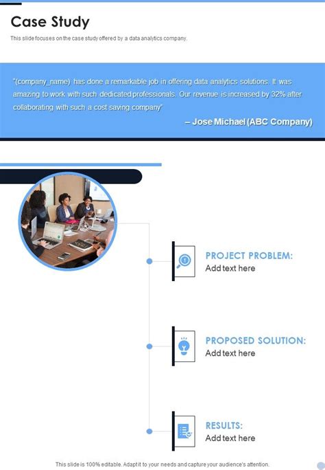 Case Study Proposal For Data Analysis In Research Project One Pager Sample
