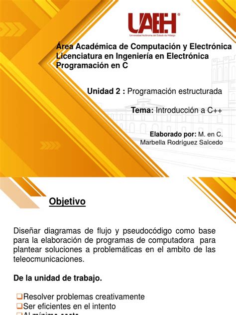 Presentacion Didactica Introduccion Al Lenguaje C Pdf C