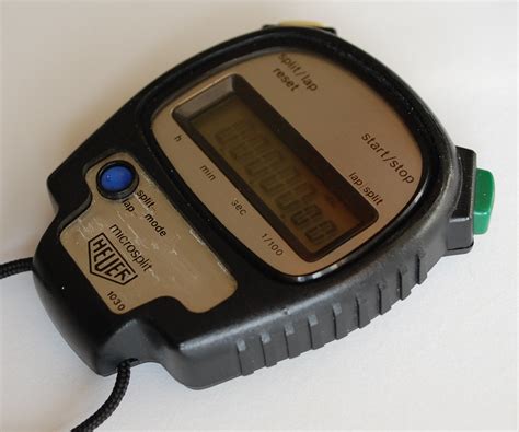 Sold 1983 Heuer Microsplit Stopwatch With Box And Papers Birth Year Watches