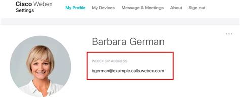 Webex Sip Addresses In Control Hub