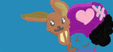 Eevee And Her Trainer By Heartdrop678 On Deviantart