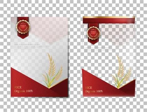 Rice Packaging Template Vector Art Icons And Graphics For Free Download