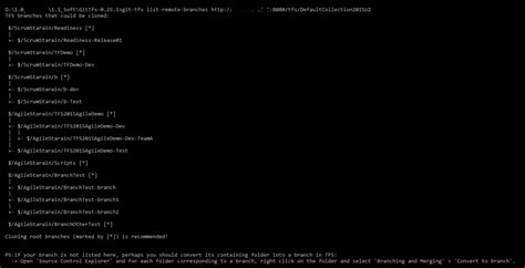 Visual Studio Not Able To Clone List TFS Repo Stack Overflow