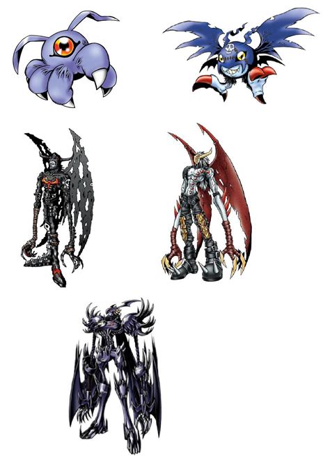 Devimon Evolution Line Demidevimon Wiki Digital Monsters Amino