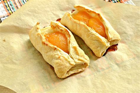 Слойки с абрикосами рецепт приготовления