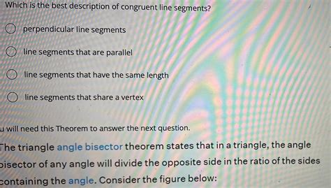 Congruent Line Segments In Real Life