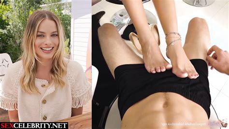 Foot Fetish Porn With Seductive Blonde Margot Robbie SexCelebrity