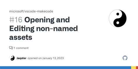 Opening And Editing Non Named Assets · Issue 16 · Microsoftvscode