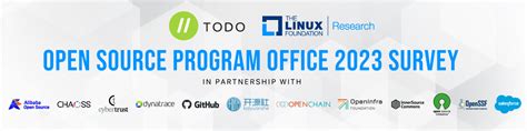 announcing ospo survey 2023 todo group talk openly develop openly