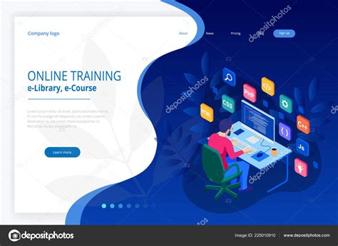 Isometric Programmer Coding New Project Web Developer Programming