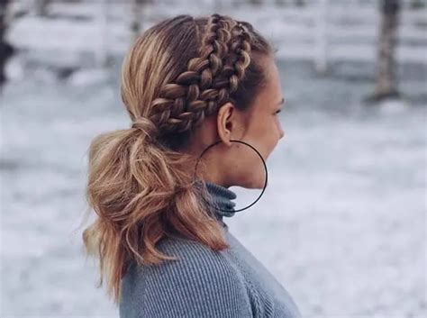 Hottest Short Dutch Braid Hairstyles Youve Gotta See