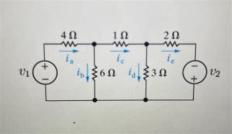 Solved Use The Node Voltage Method To Find The Branch