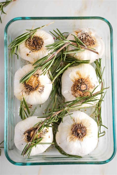 Easy Oven Roasted Garlic Bulbs Debra Klein