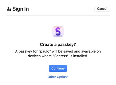 Secrets 42 Adding Support For Passkeys Secrets Blog