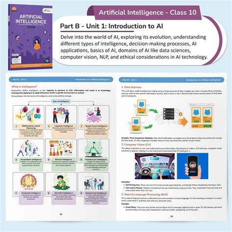 Artificial Intelligence Book For Class 10 Cbse Skill Subject 417