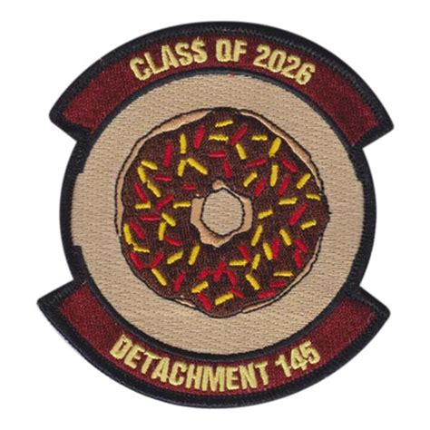 Afrotc Det 145 Fsu Donut Patch Afrotc Det 145 Patches