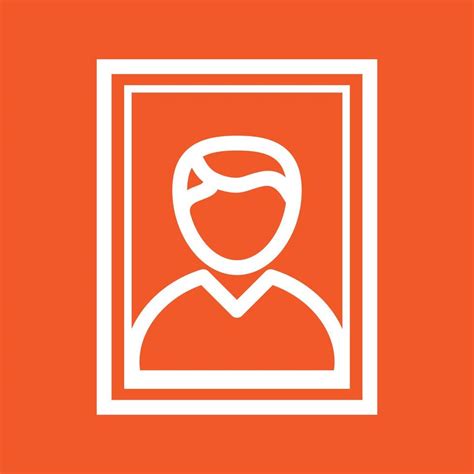 Male Portrait Line Color Background Icon 16719400 Vector Art At Vecteezy